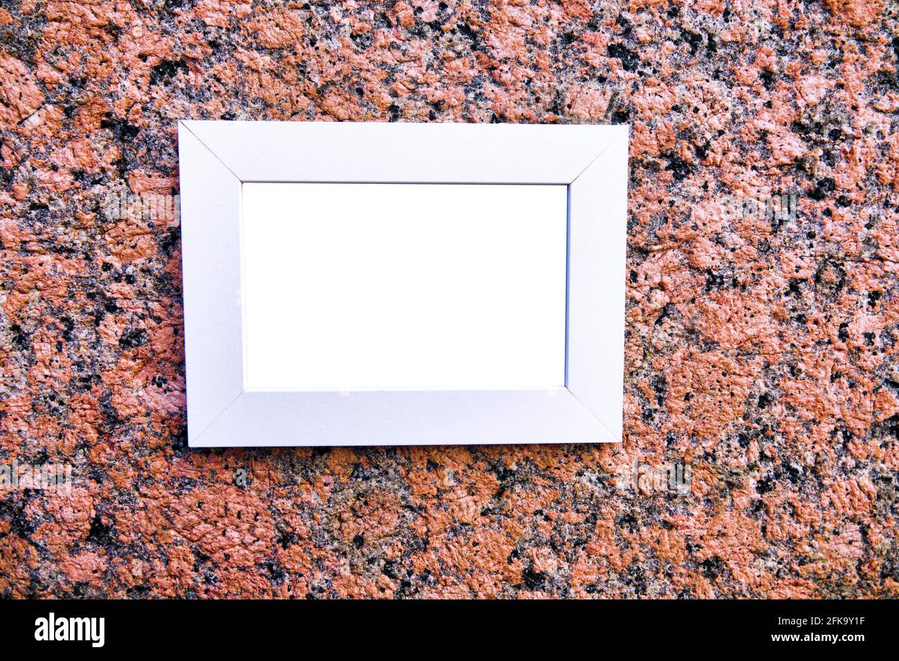 Modernist interior and picture frame, Official Building Design. granite ...