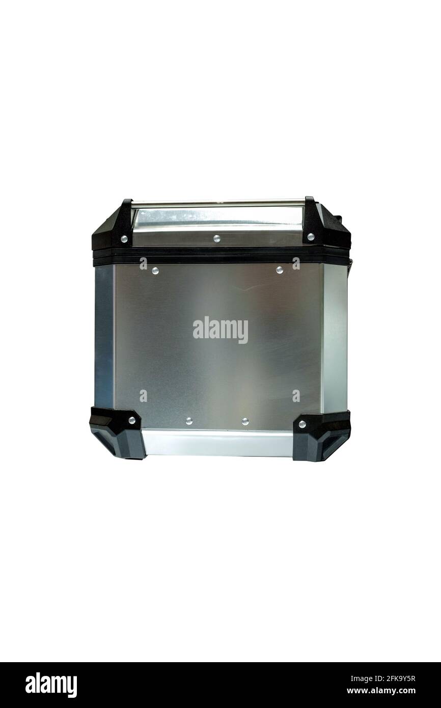 Aluminum box for touring motorbikes for packing designed to be ...