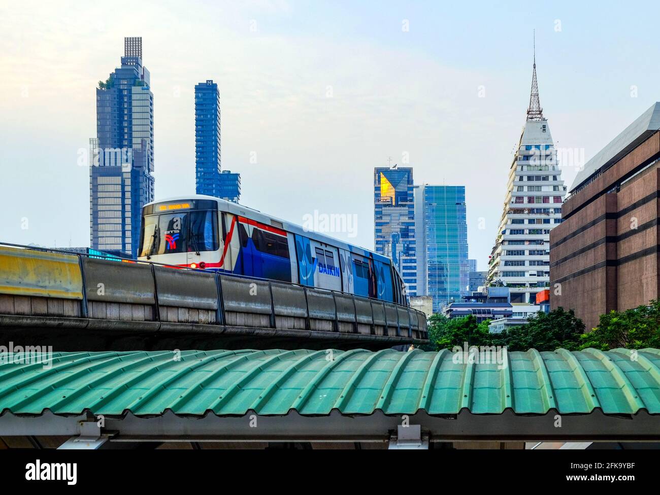 Bts skytrain platform hi-res stock photography and images - Alamy