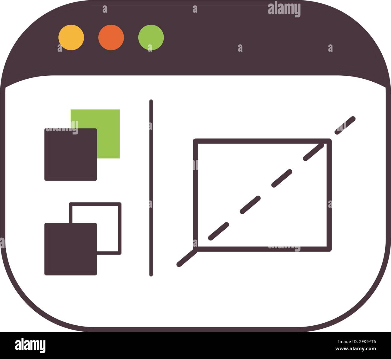 Technology and internet website chart Stock Vector Image & Art - Alamy