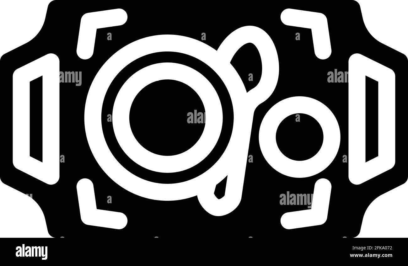 Buffet table food glyph Stock Vector Images - Alamy