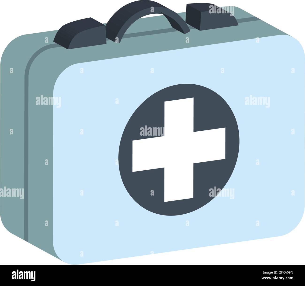 medical kit on white background Stock Vector Image & Art - Alamy