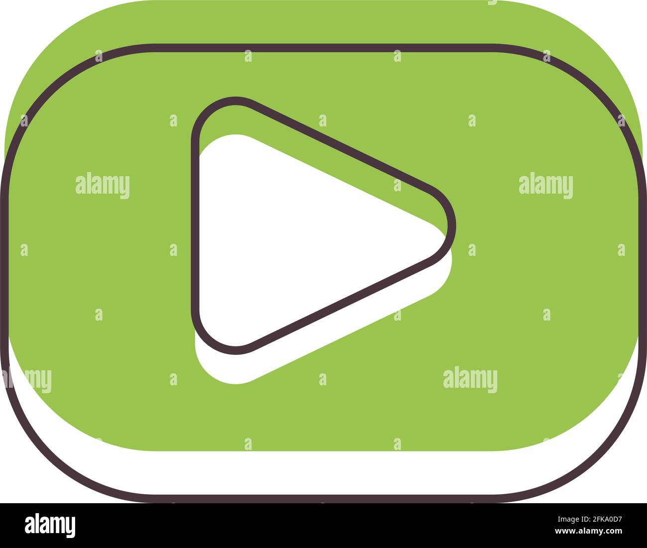 Music and movie play button Stock Vector Image & Art - Alamy