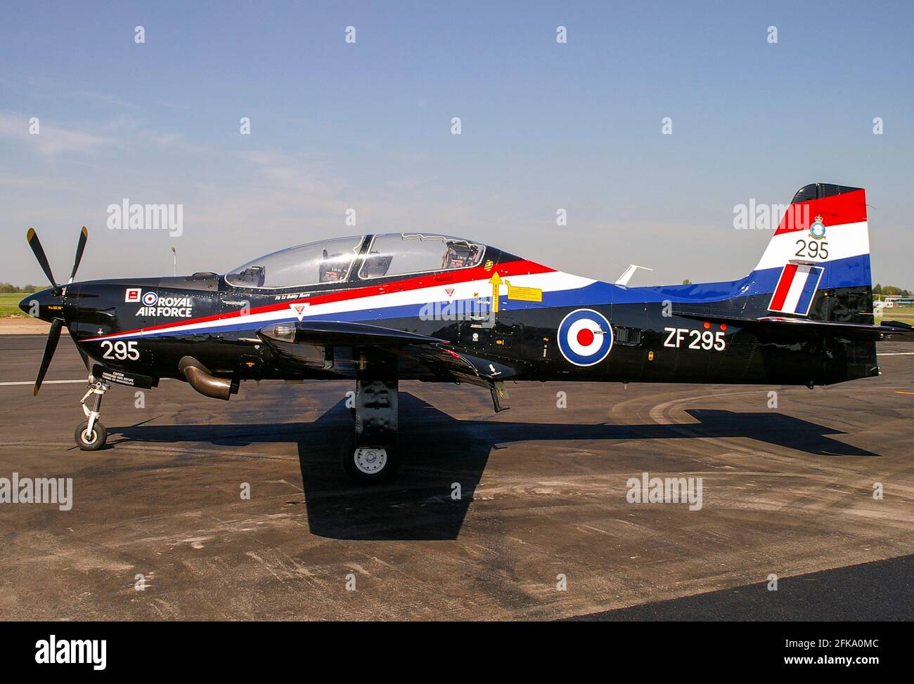 RAF Tucano T1 in special colours to display at airshows and events ...