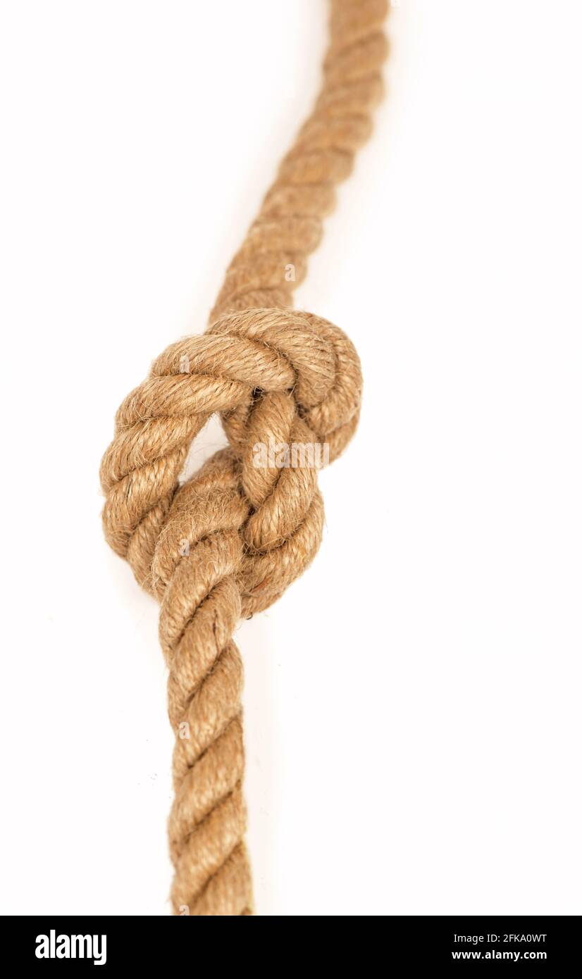 Figure Eight Bend isolated on white background Stock Photo - Alamy