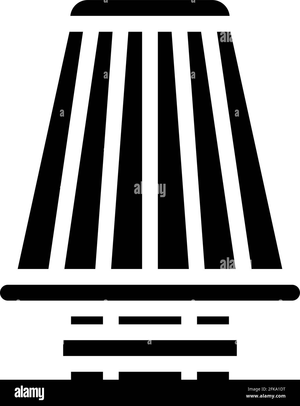 filter car glyph icon vector illustration Stock Vector Image & Art - Alamy