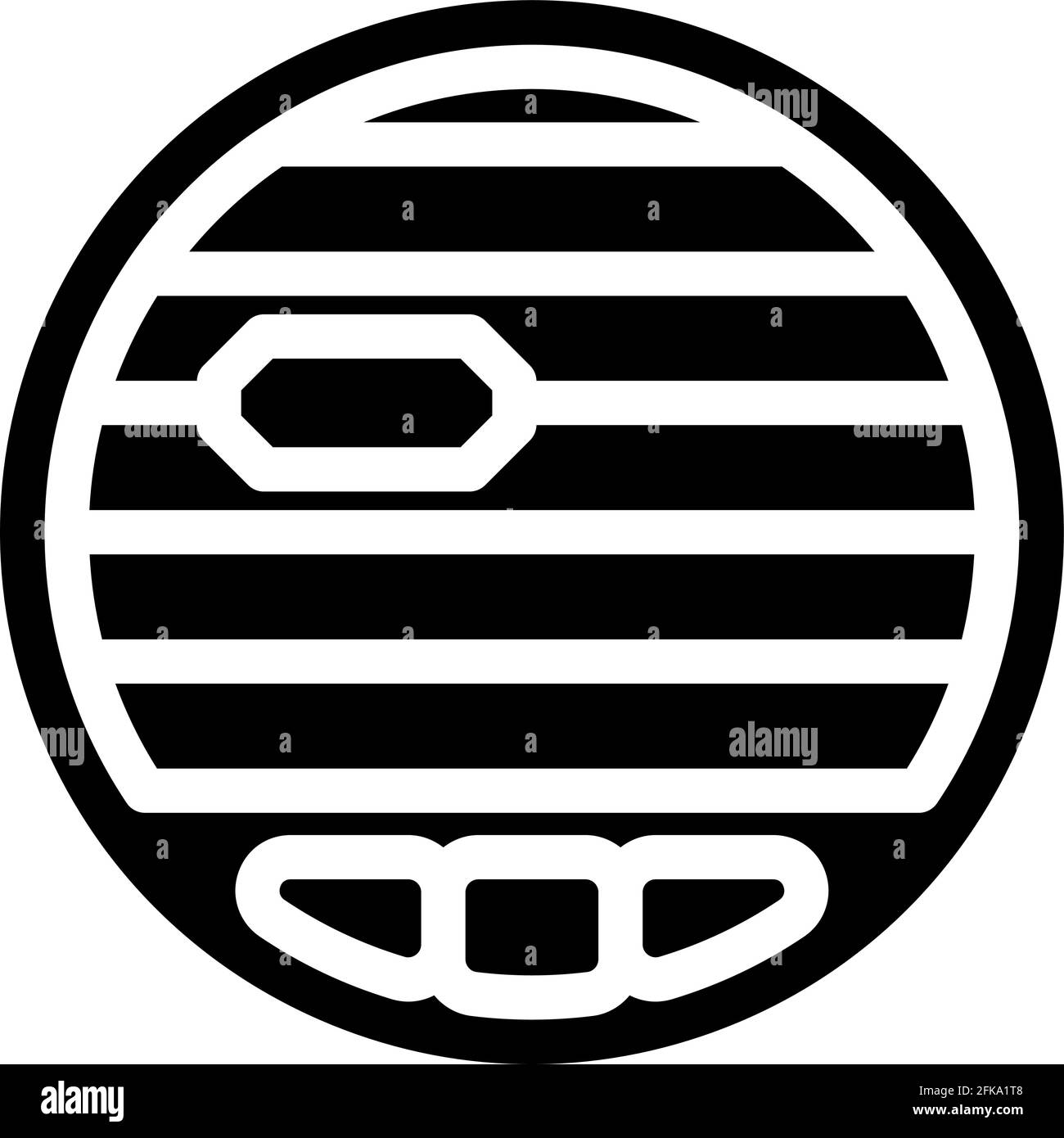 air conditioning car glyph icon vector illustration Stock Vector Image ...