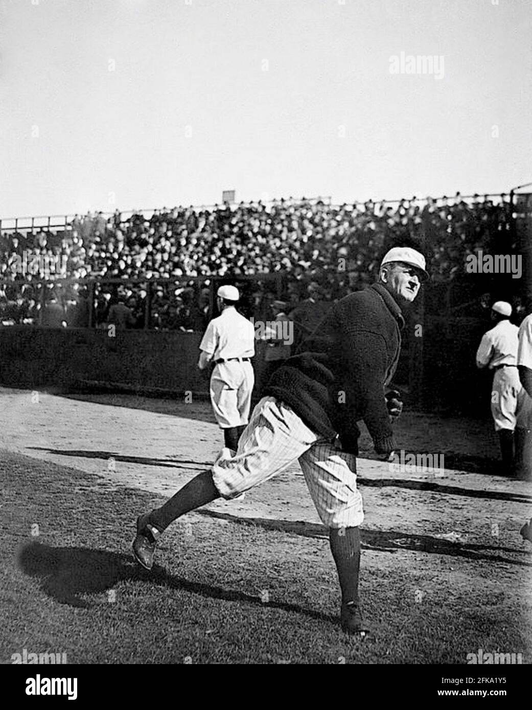 Harry Wolverton, New York Highlanders, 1912 Stock Photo - Alamy