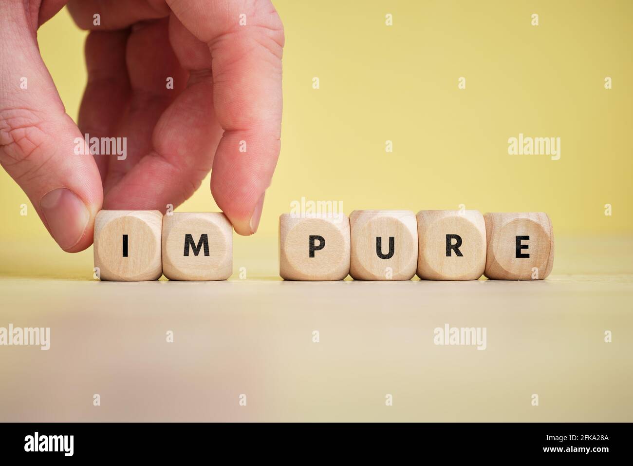 Impure hi-res stock photography and images - Alamy