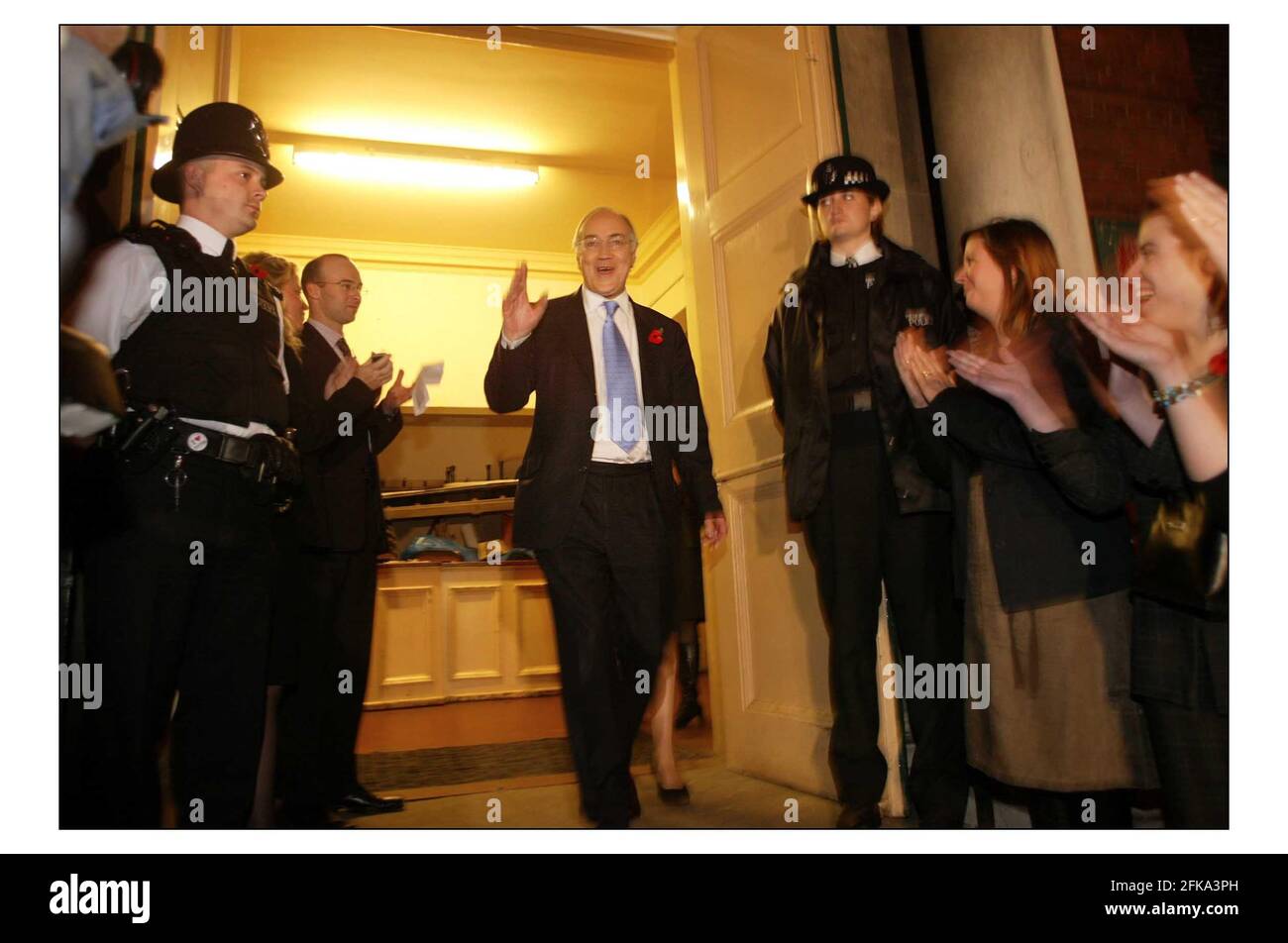 Michael Howard makes his first speech as leader of the Conservative ...