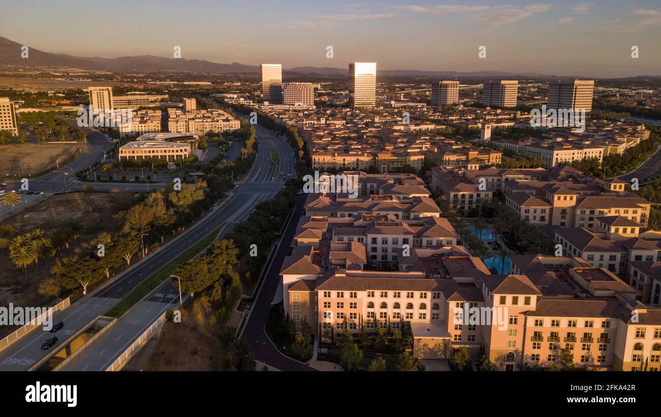 Downtown Irvine California