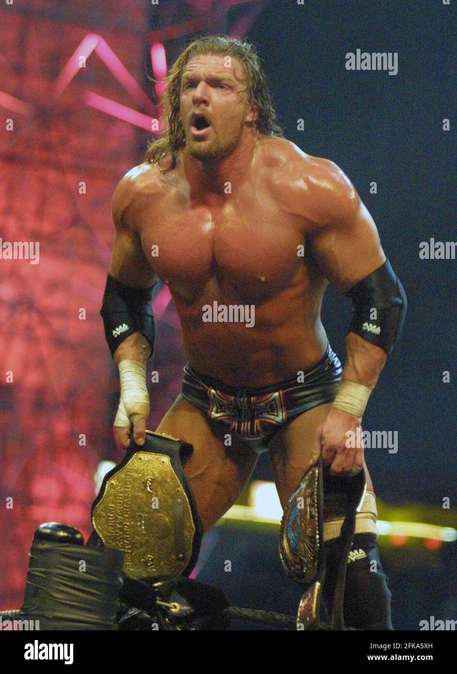 Triple H 2002 By John Barrett/PHOTOlink Stock Photo - Alamy