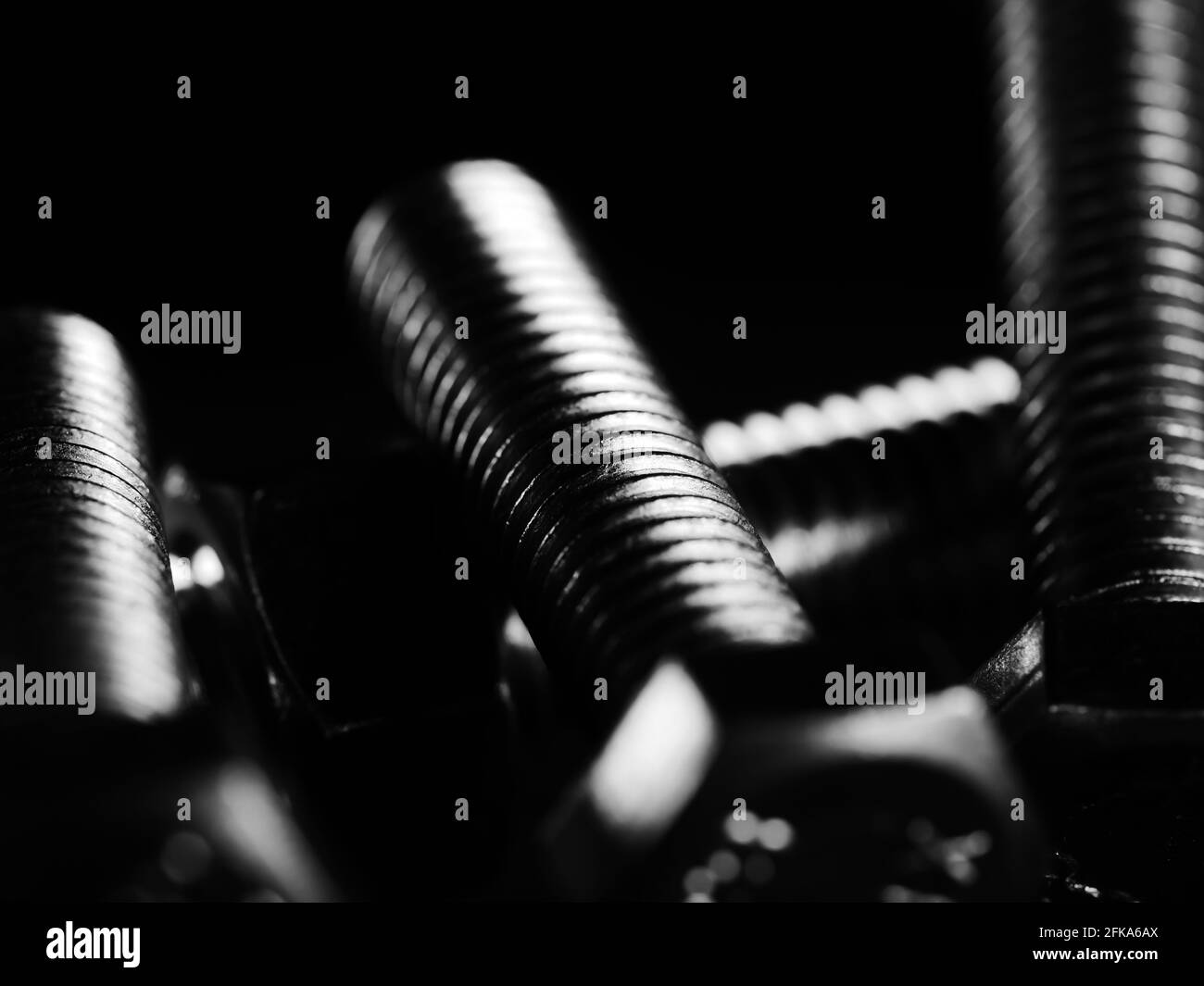 Silver metallic threads Black and White Stock Photos & Images - Alamy