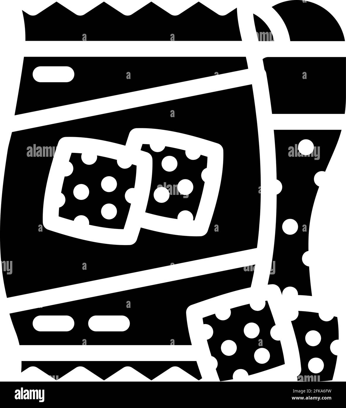 Beer snacks corn rings Black and White Stock Photos & Images - Alamy