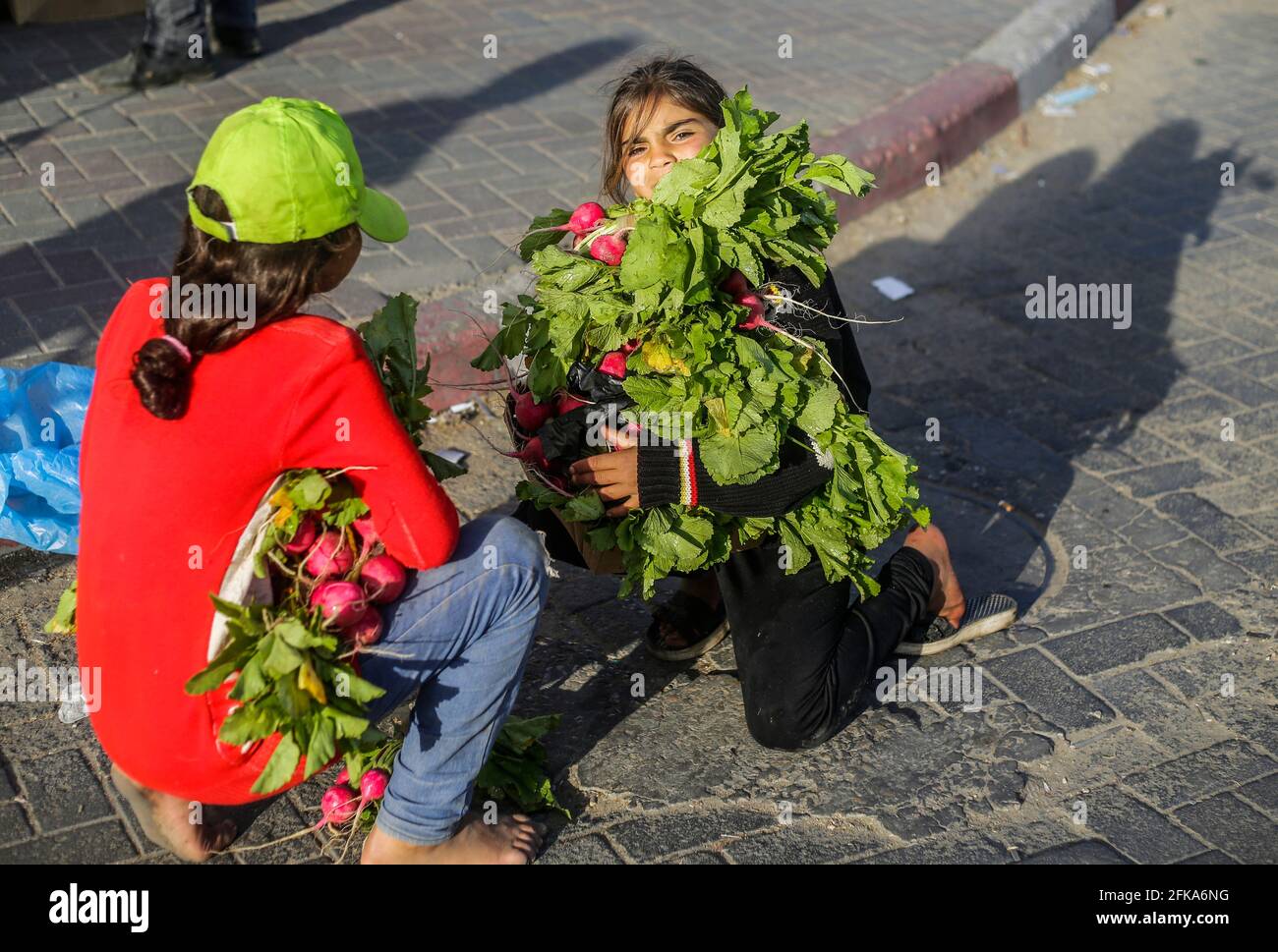 Gaza City, The Gaza Strip, Palestine. 29th Apr, 2021. Palestinian ...