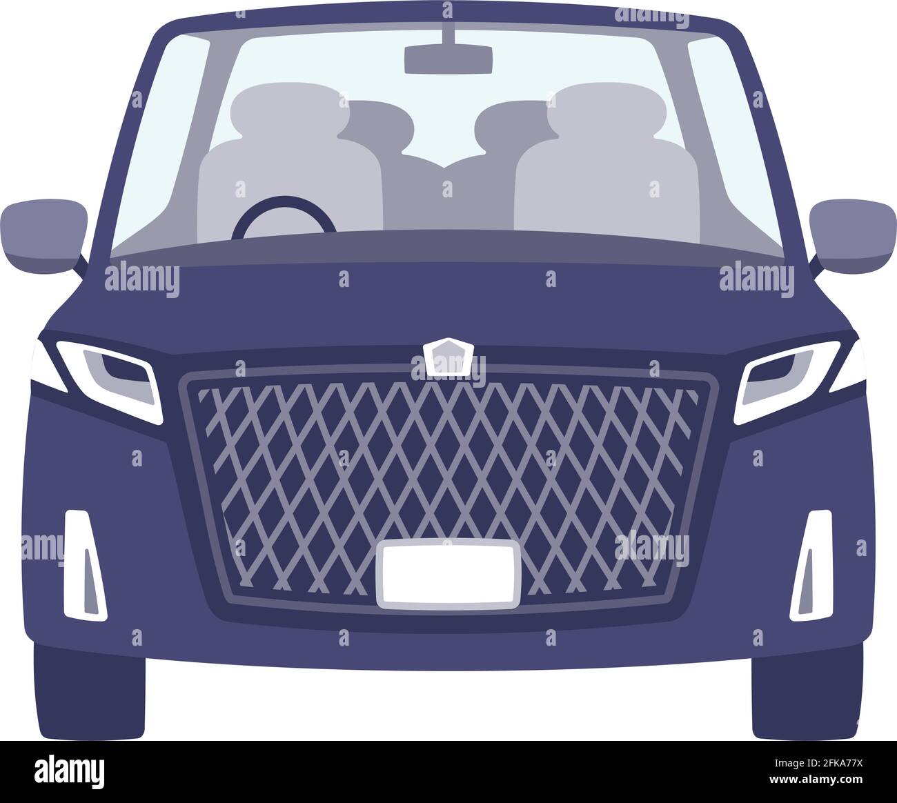 Cute car.Minivan.Vector illustration that is easy to edit Stock Vector ...