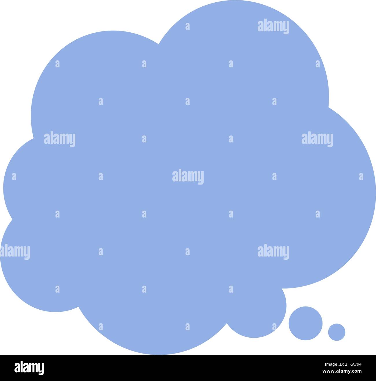 Think speech bubble.Vector illustration that is easy to edit Stock ...