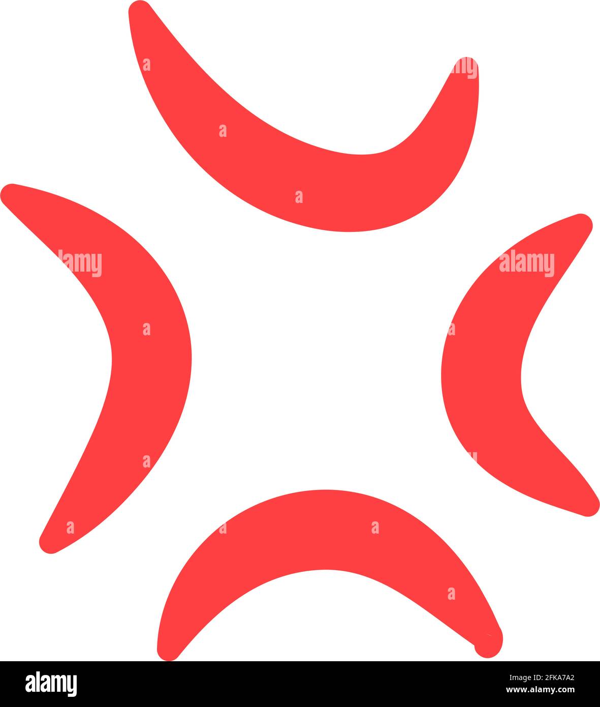 stress mark.Vector illustration that is easy to edit Stock Vector Image ...