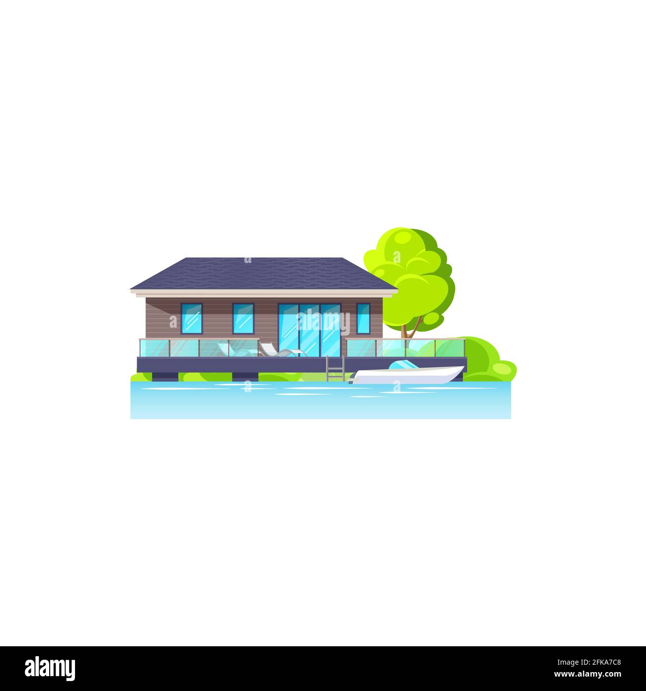 Real estate coast icon Cut Out Stock Images & Pictures - Alamy