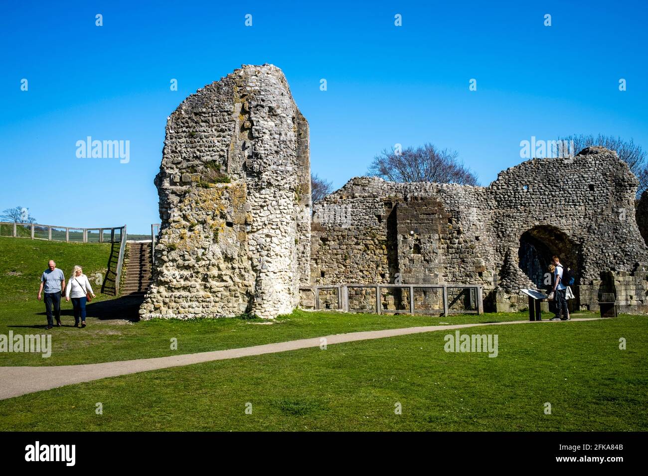 The Priory Ruins, Lewes Priory, Lewes, East Sussex, UK Stock Photo - Alamy