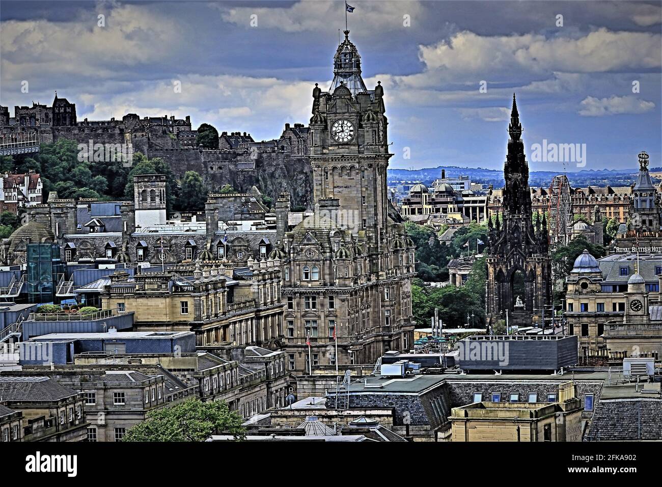Edinburgh, capital of Scotland Stock Photo - Alamy