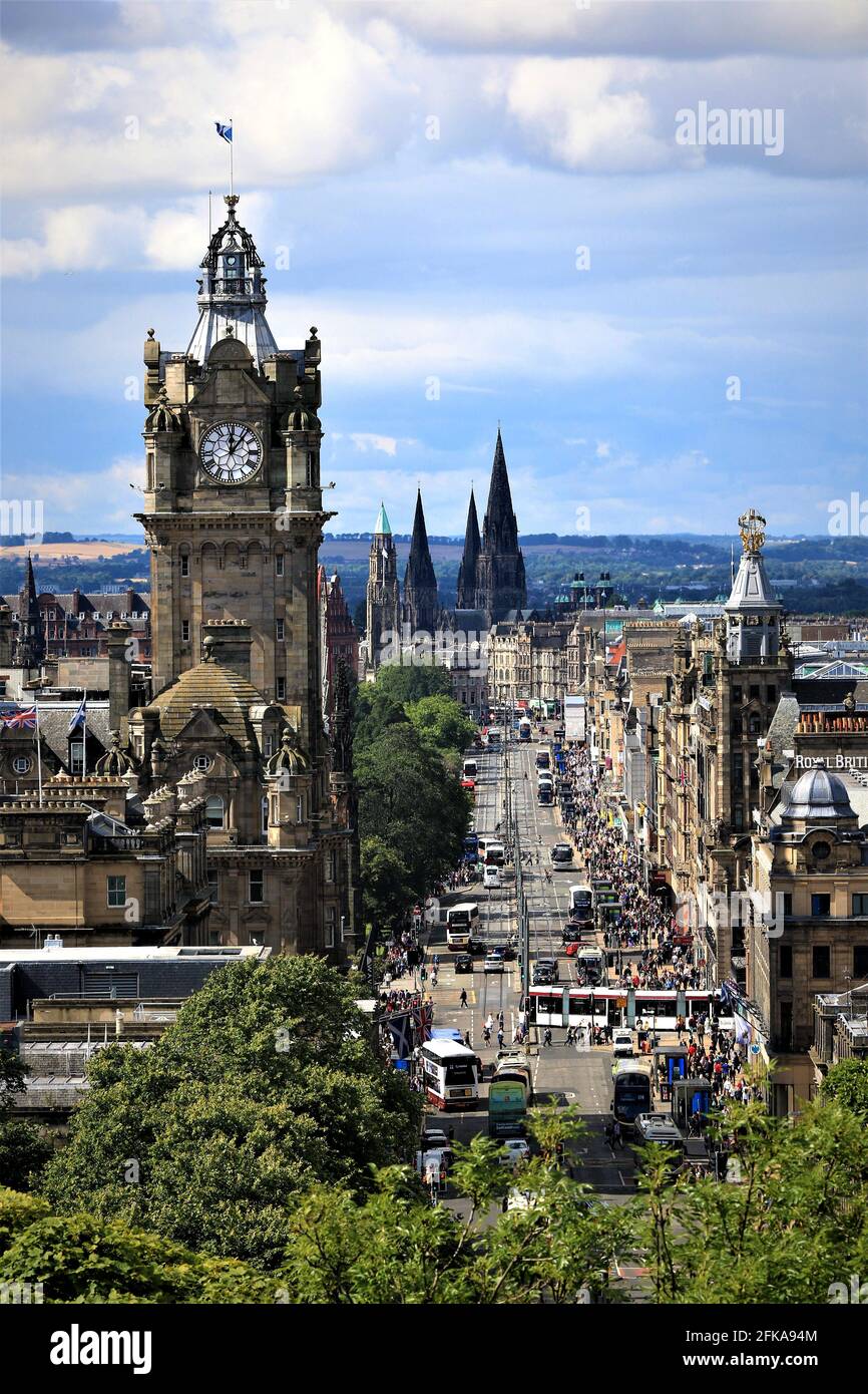Edinburgh, capital of Scotland Stock Photo - Alamy