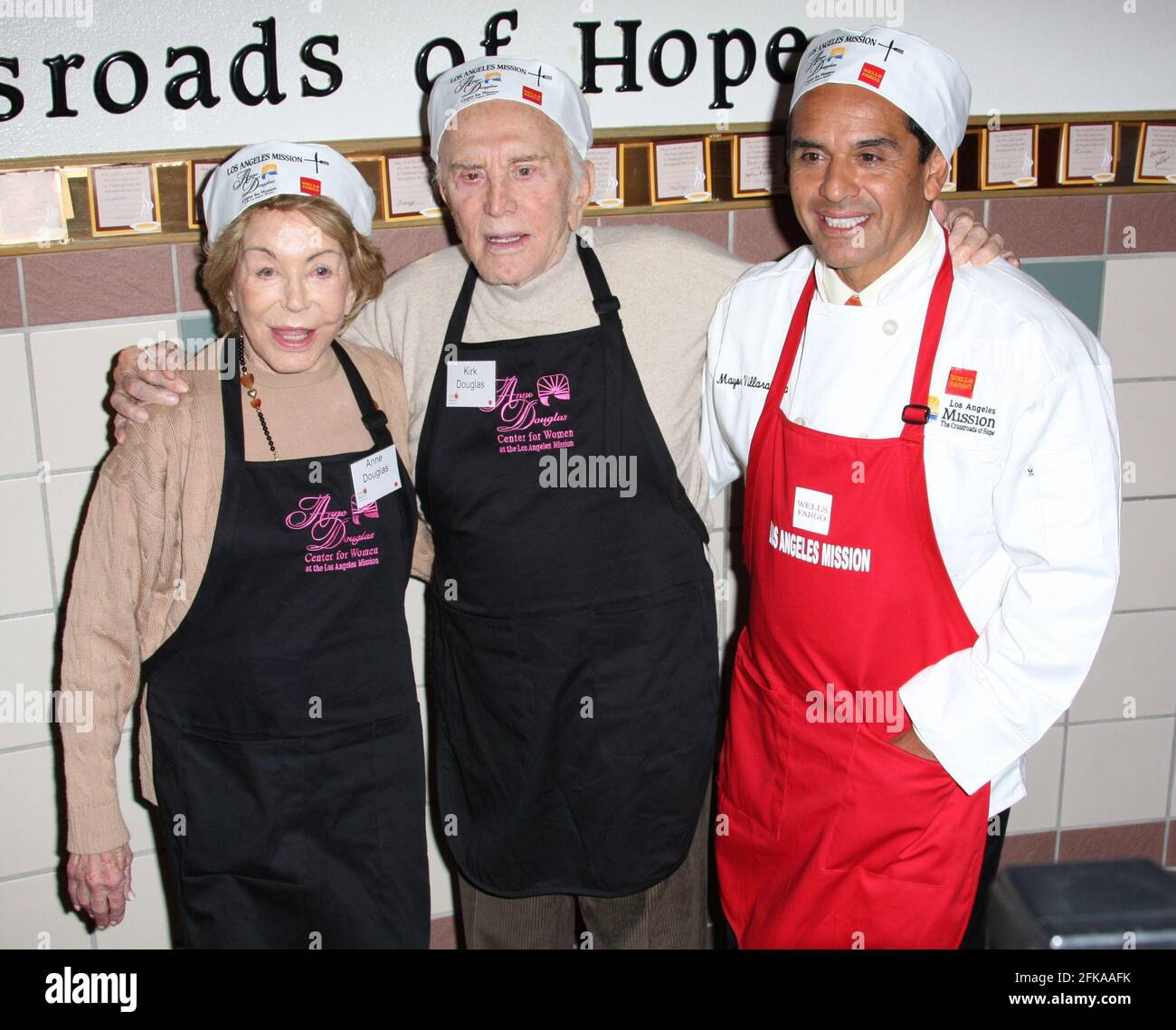 LOS ANGELES, CA - NOVEMBER 26: Anne Douglas, Kirk Douglas attends the ...