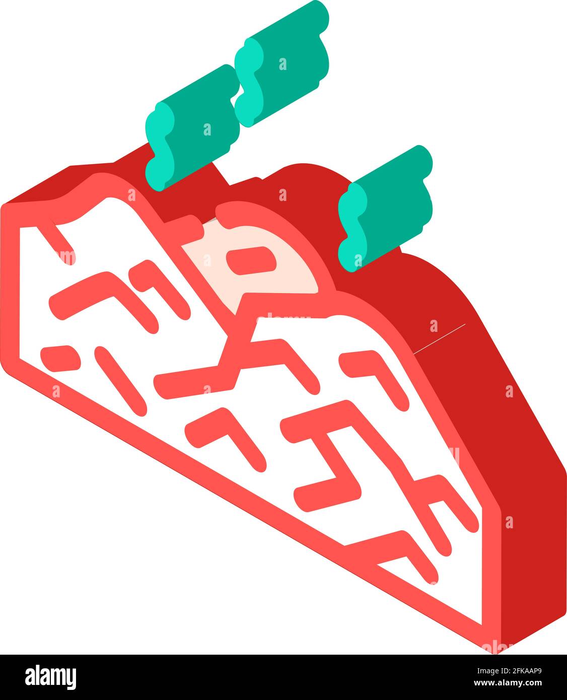 landfill gas biogas isometric icon vector illustration Stock Vector ...