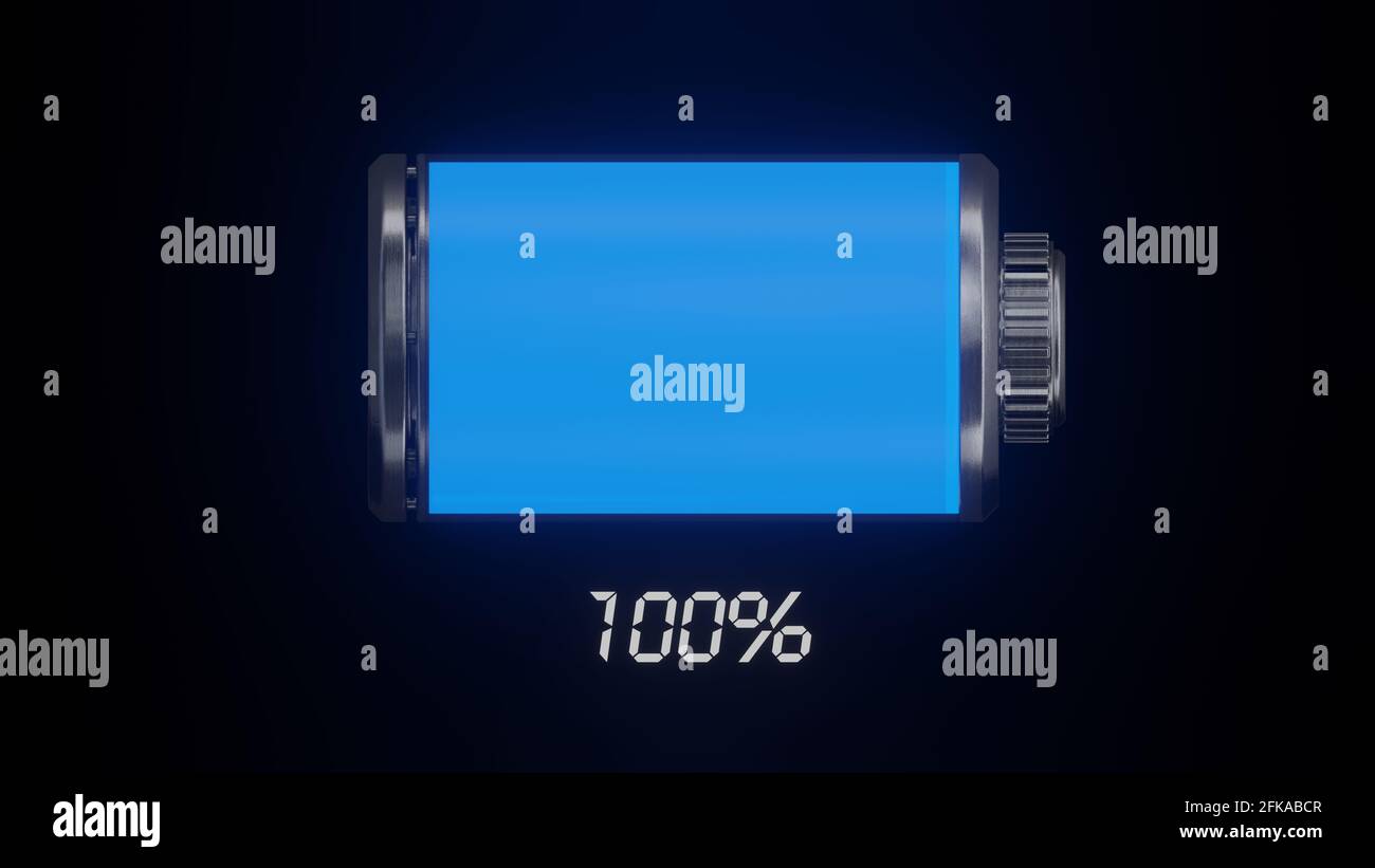Battery charge graphic rendering hi-res stock photography and images ...