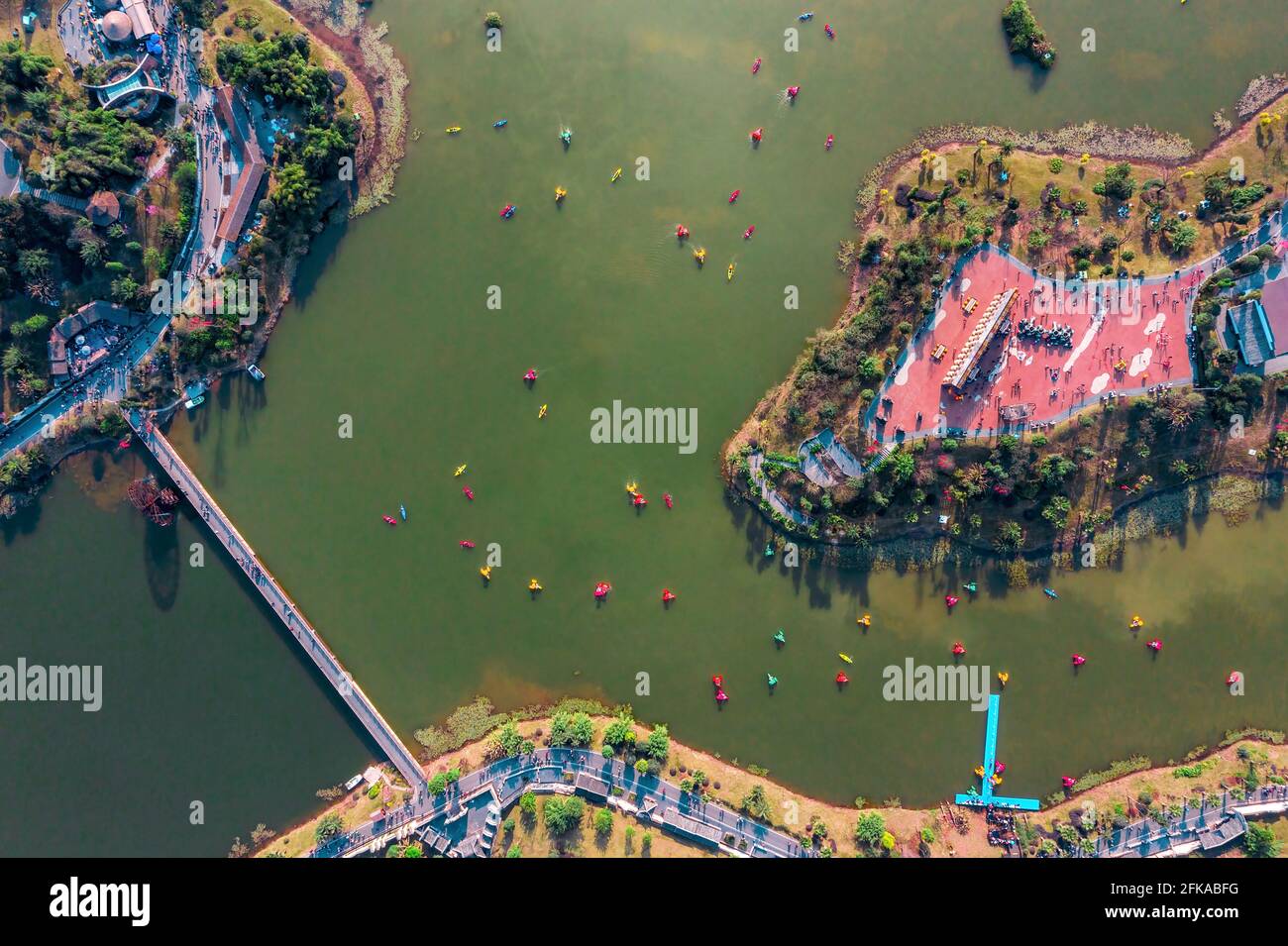 Chongqing bishan trail bay scenery in the park Stock Photo - Alamy