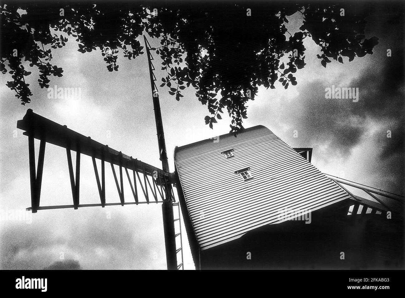 Finchingfield Windmill in Essex built in 1840 and last used in 1890 ...