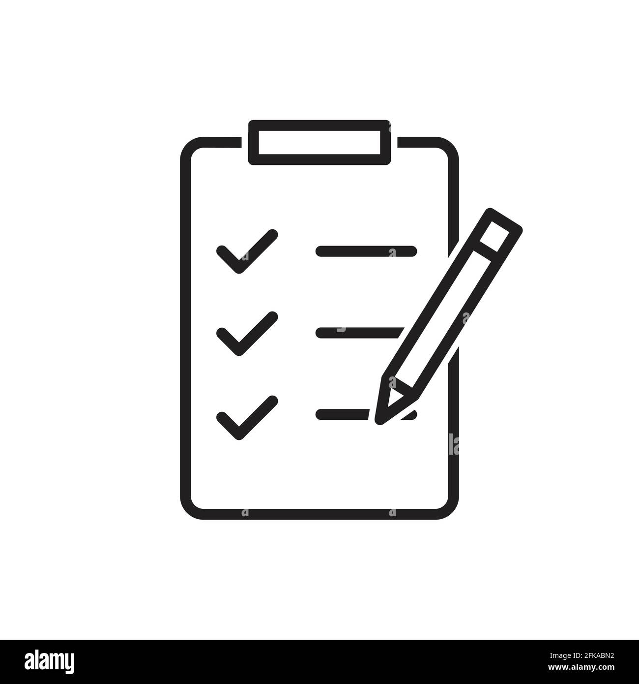 Project planning outline icon vector for your web design, logo, UI ...