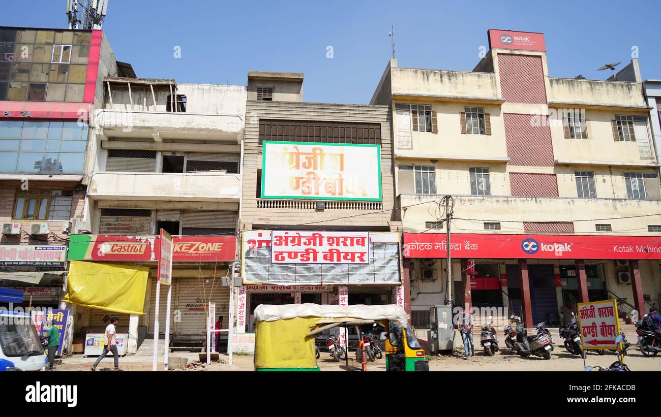 India jaipur auto rickshaw hi-res stock photography and images - Alamy