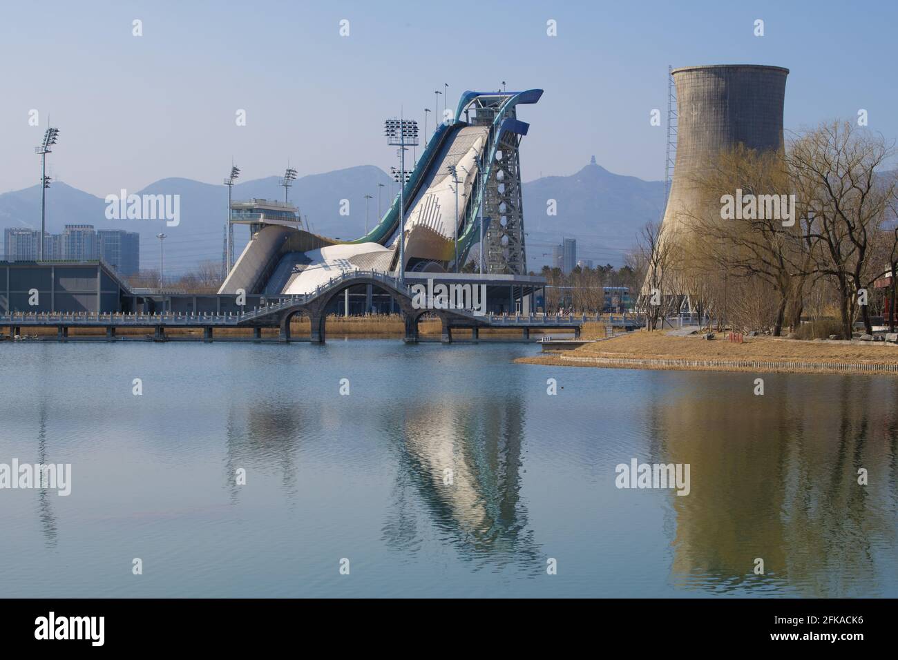 Shougang beijing skiing hi-res stock photography and images - Alamy