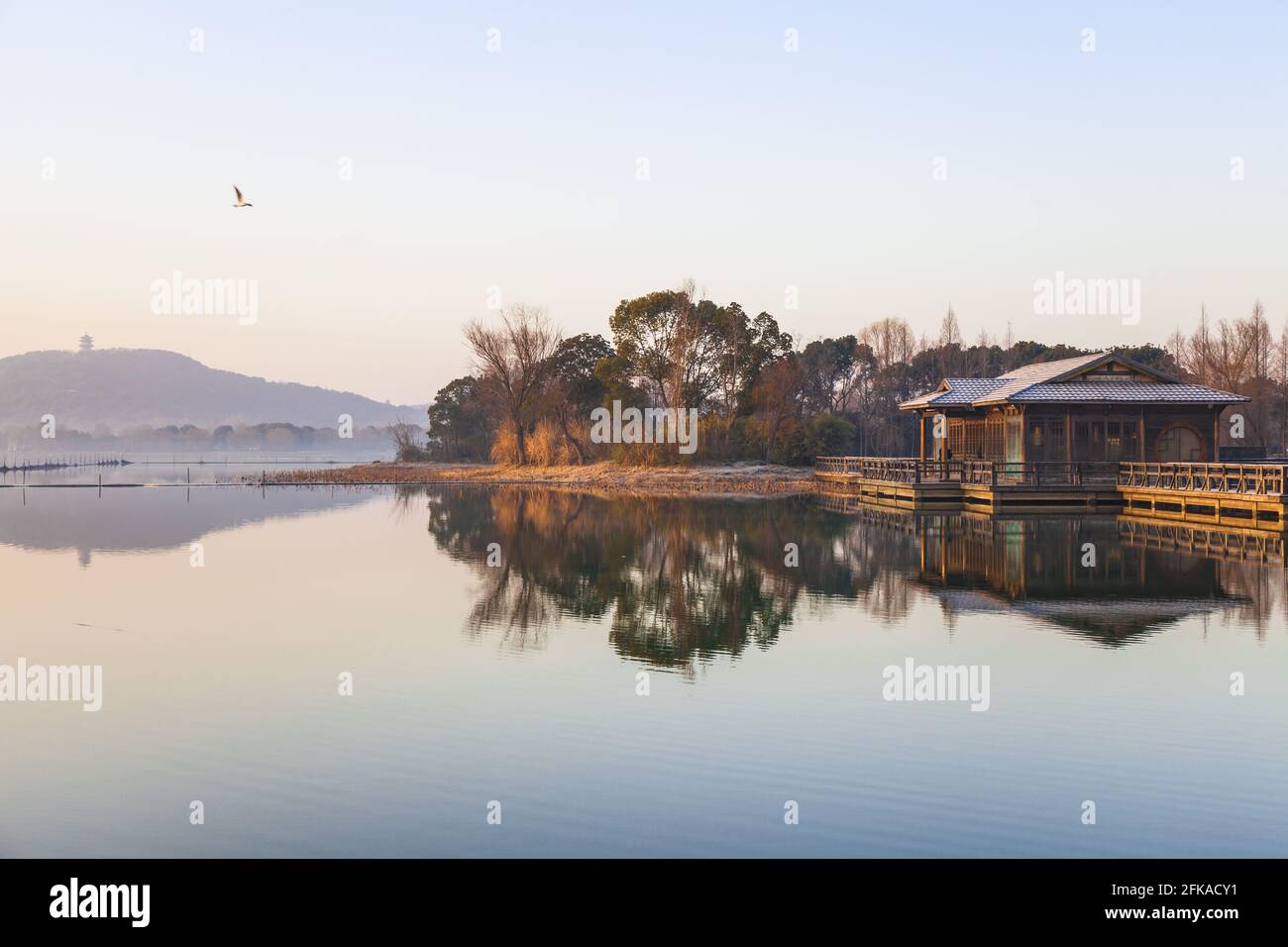 The taihu lake scenery Stock Photo - Alamy