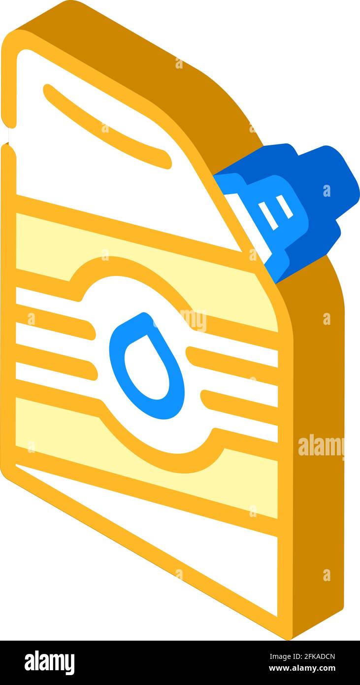 powder bag isometric icon vector illustration Stock Vector Image & Art ...