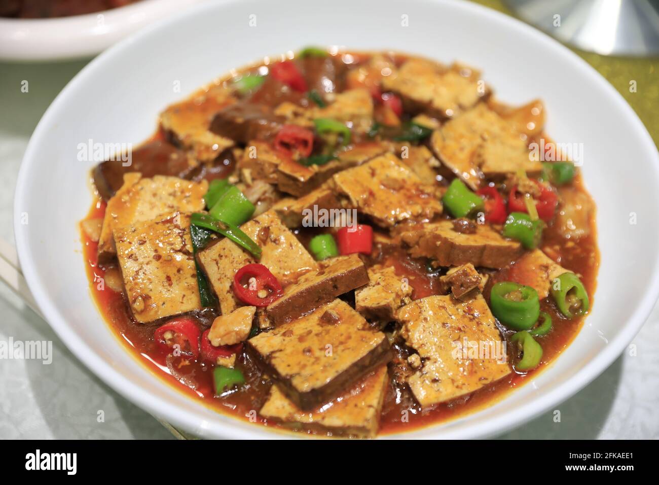 Maotai-flavor marinated tofu Stock Photo - Alamy
