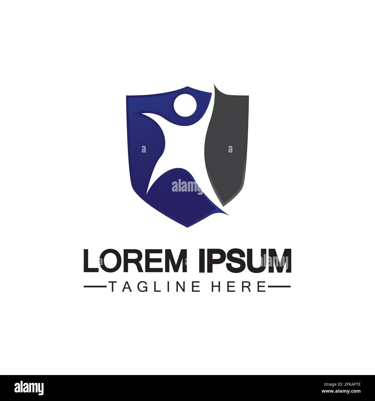 People shield icon.Life Insurance logo, protect human or insurance ...