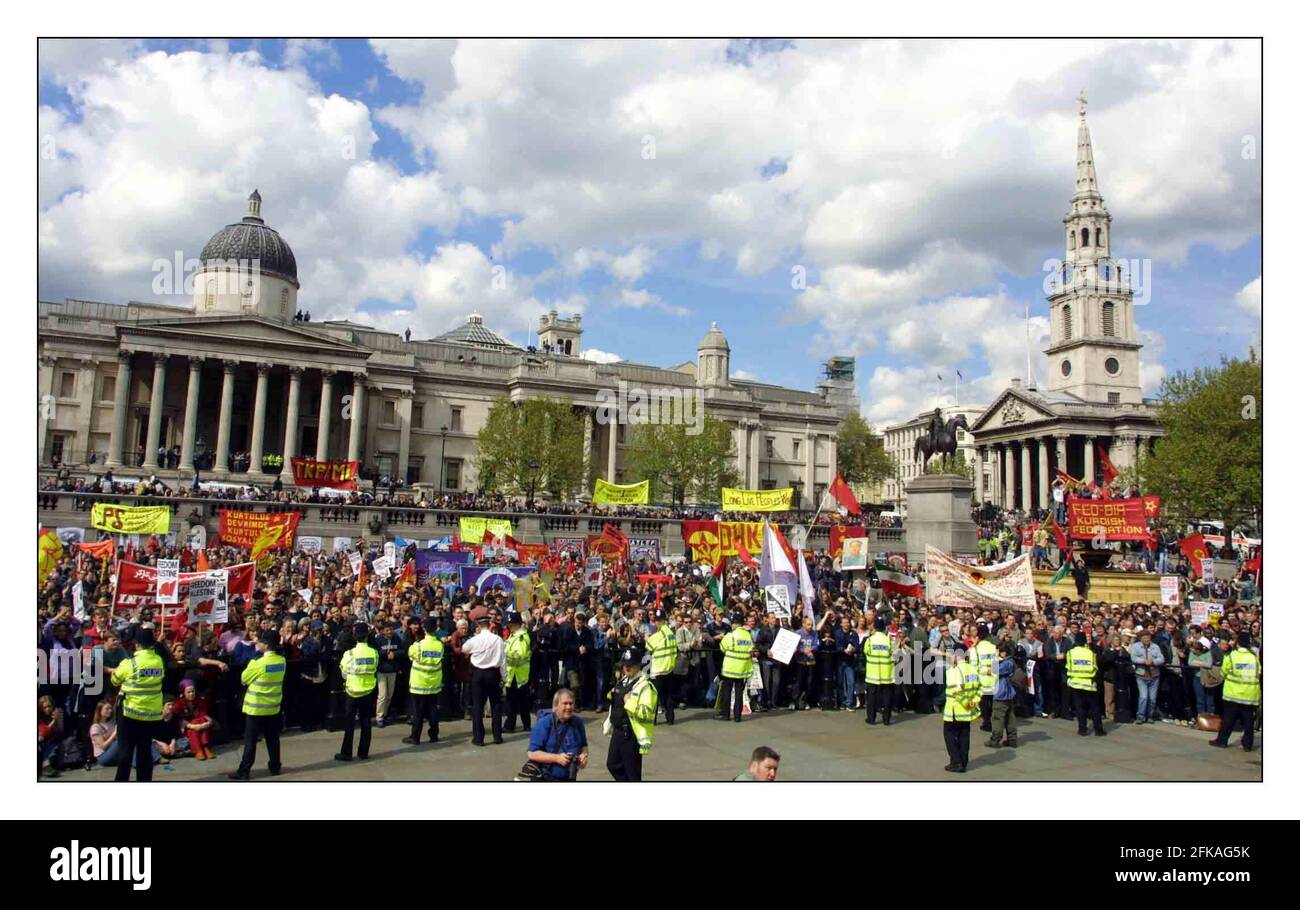 May Day LondonPic David Sandison 1/5/2002 Stock Photo - Alamy