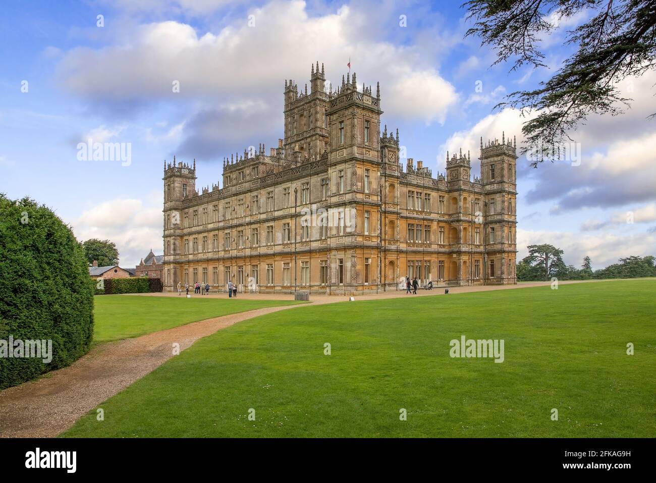 Highclere Castle Exterior High Resolution Stock Photography and Images ...