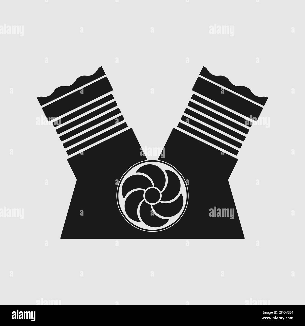 Automobile Engine Concept Vector Glyph Icon Design, Motor Vehicle ...