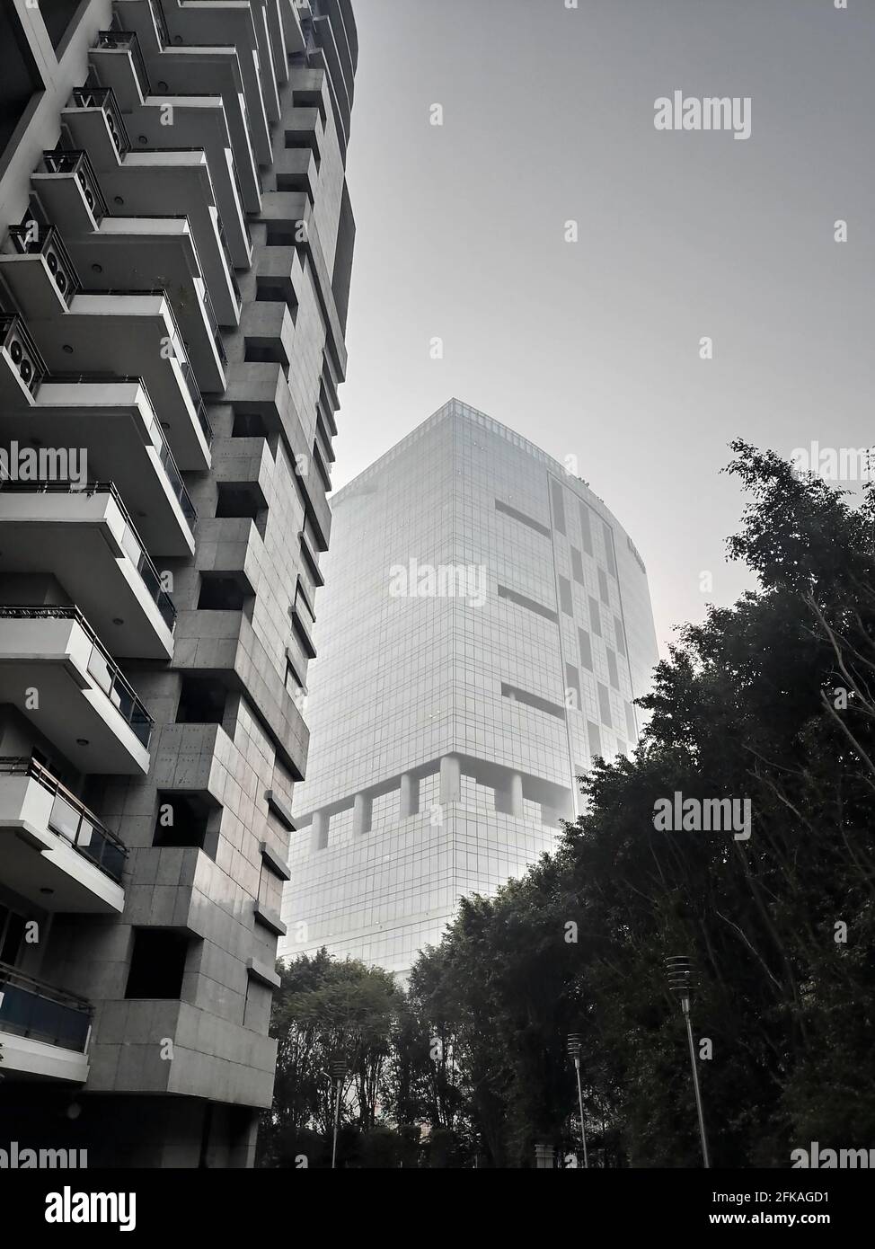 Gurugram modern buildings hi-res stock photography and images - Alamy