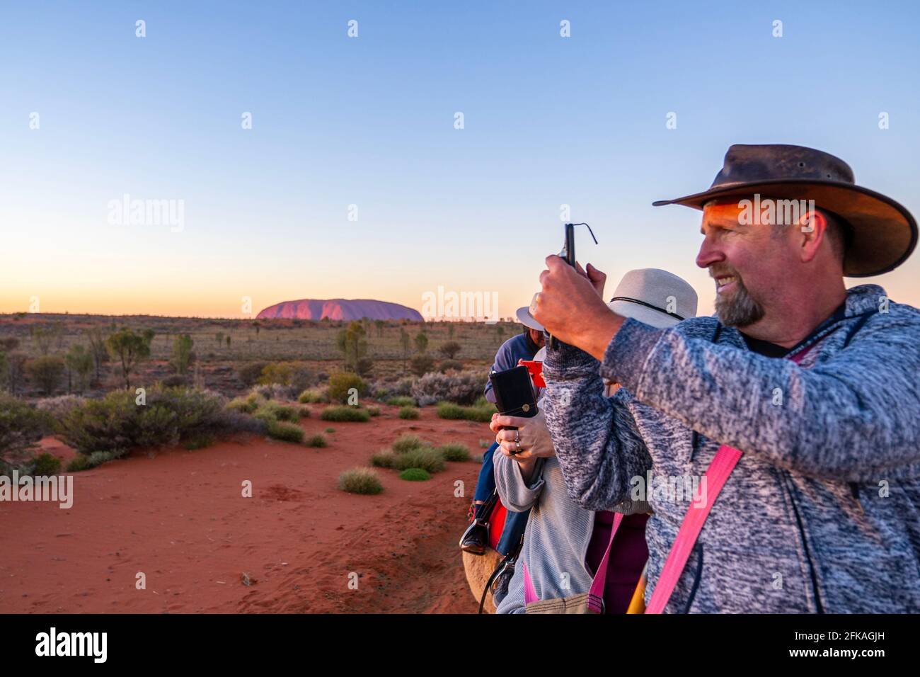 Tourists uluru kata tjuta hi-res stock photography and images - Alamy