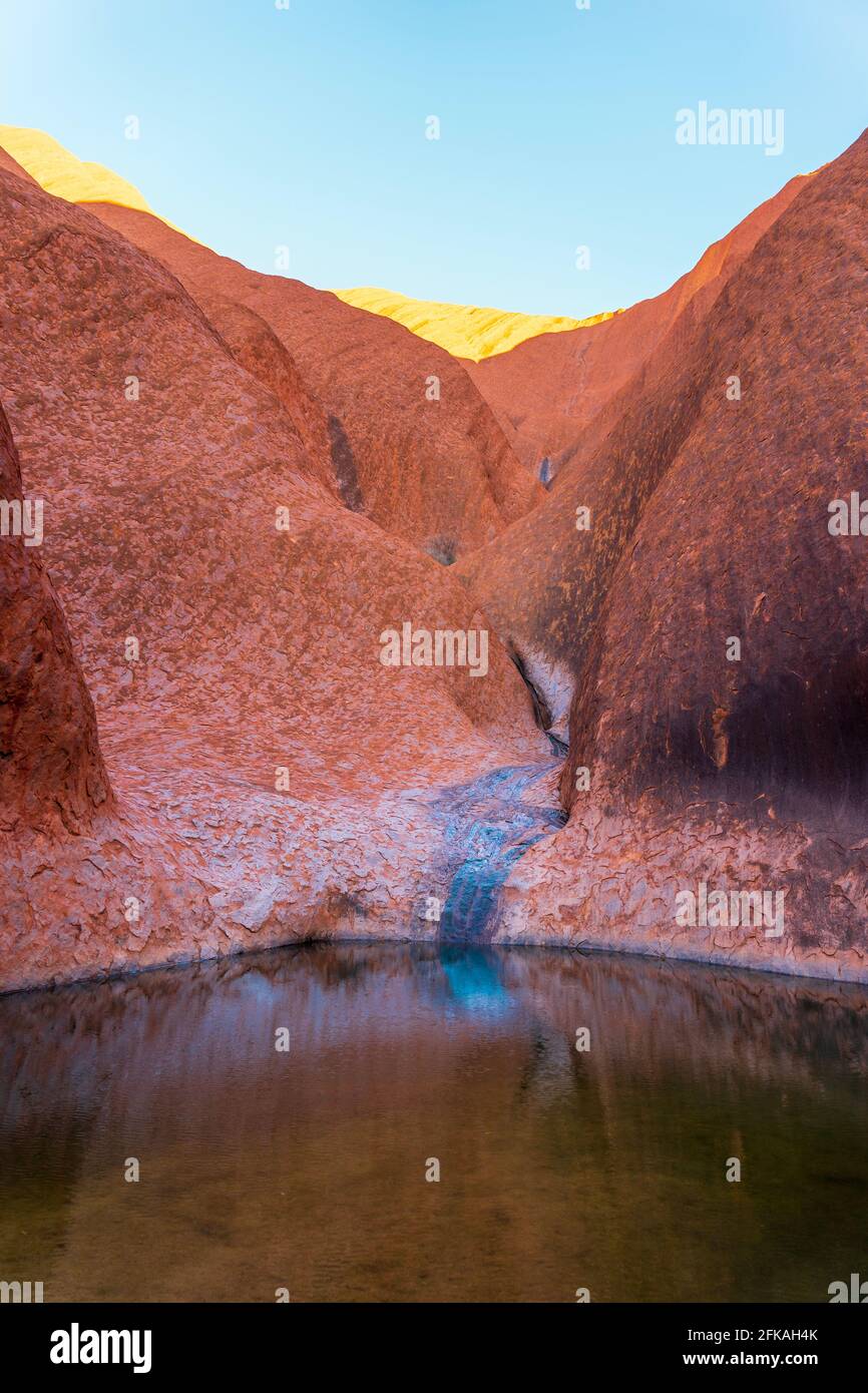 Mutitjulu Waterhole at Uluru Stock Photo - Alamy