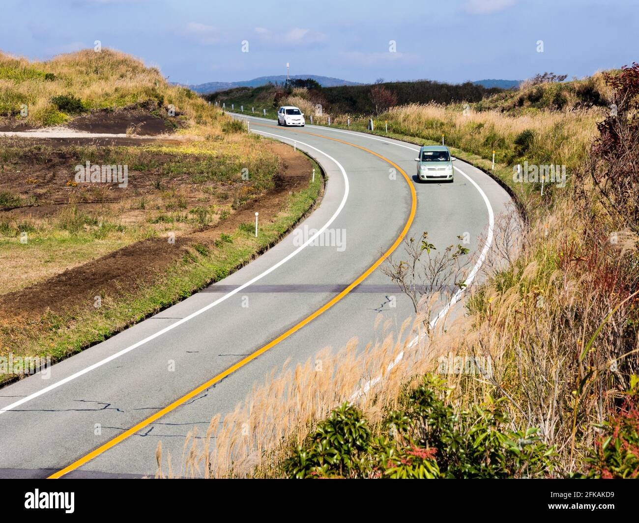 Mt Aso Park Road High Resolution Stock Photography and Images - Alamy