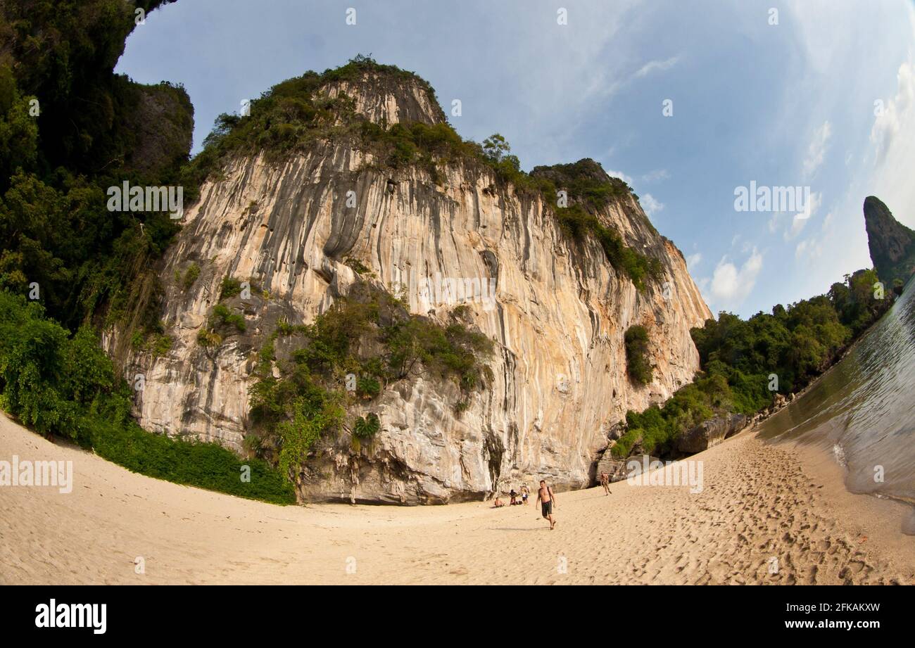 The rock is all limestone and is part of the worlds largest coral reef ...