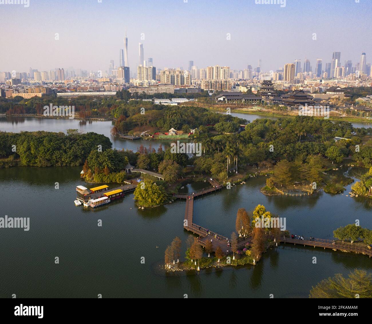 Guangzhou haizhu wetland park hi-res stock photography and images - Alamy