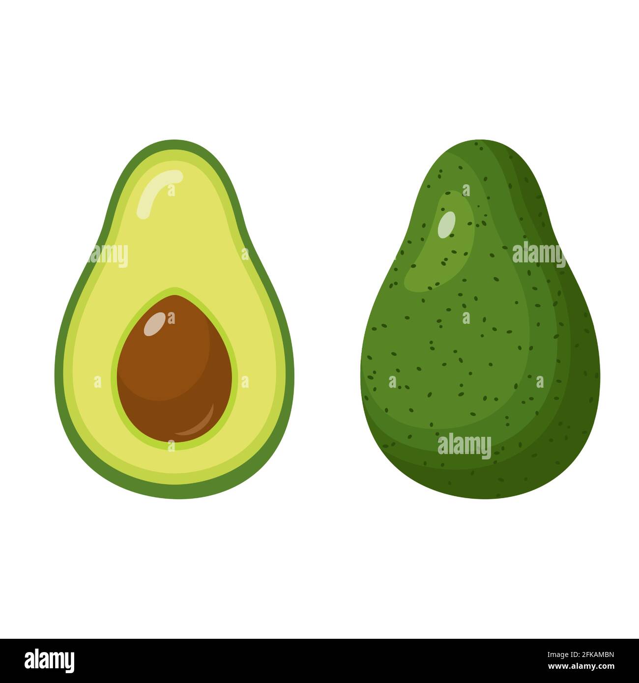 avocado food icon Stock Vector Image & Art - Alamy