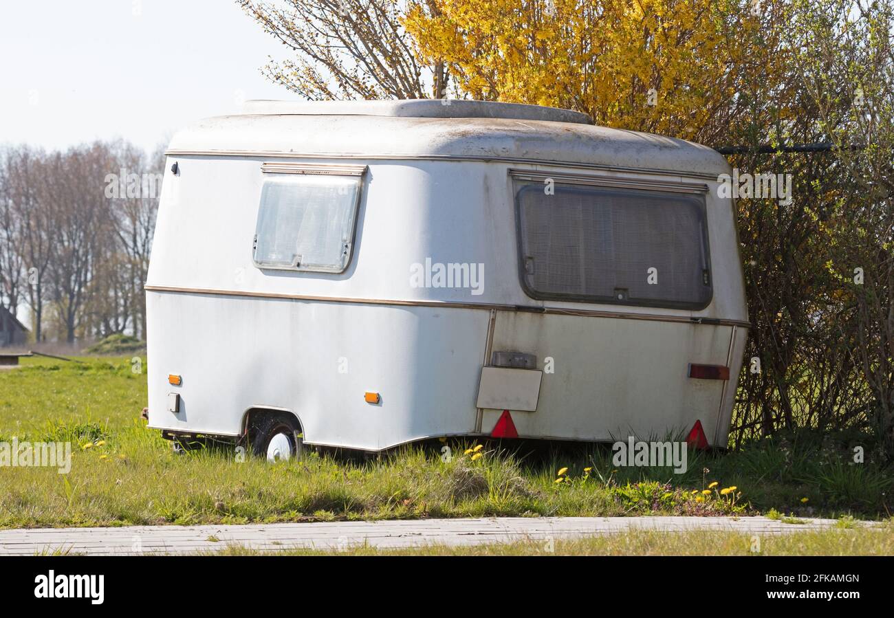 Dirty old caravan hi-res stock photography and images - Alamy