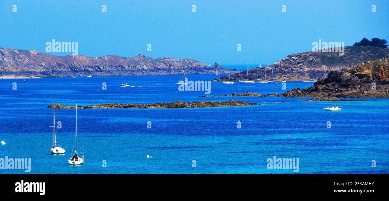 Cote D‘ Emeraude in Bretagne, France Stock Photo - Alamy